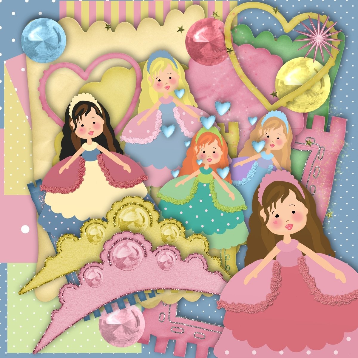 Make Fun Halloween Pages - Digital Scrapbooking Kit Mega Set