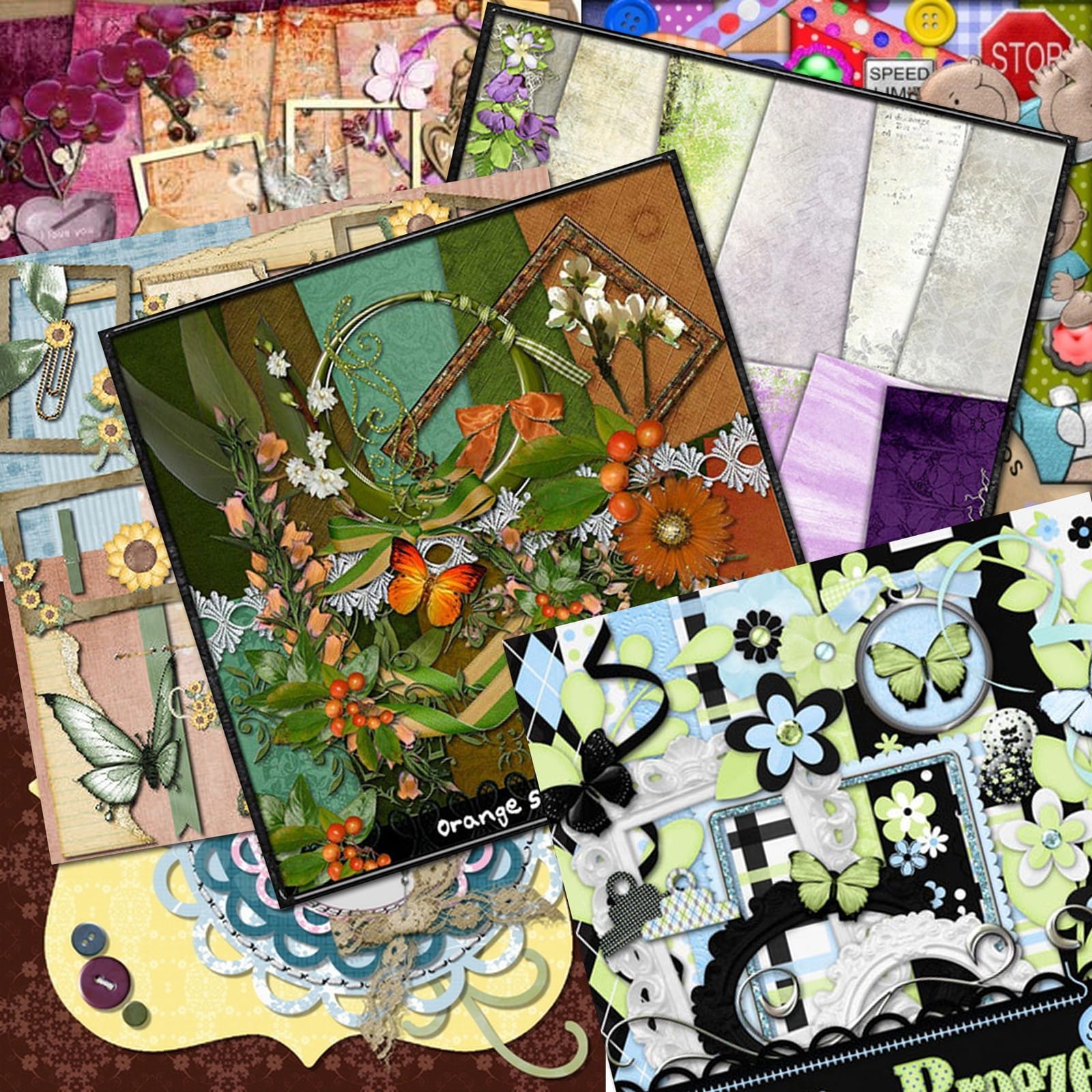 Digital Scrapbooking Kits Scrapbook MAX 